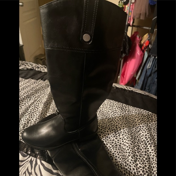 St. John's Bay | Shoes | Like New Riding Boots St Johns Bay Black Boots ...